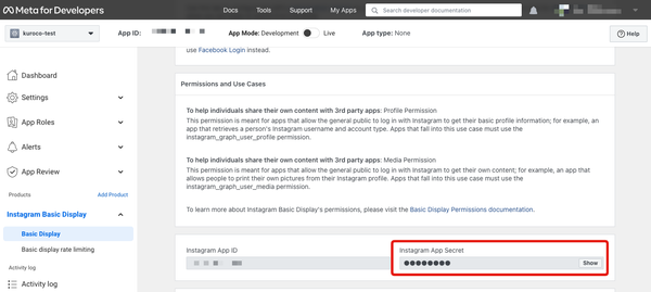 How to call the instagram basic display API from Kuroco | Enterprise ...