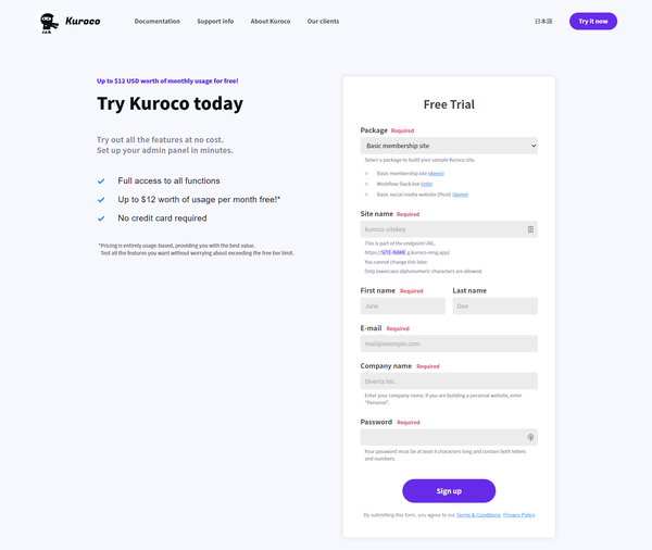 Building a membership website on Kuroco from the sample site template | Enterprise Headless CMS ...