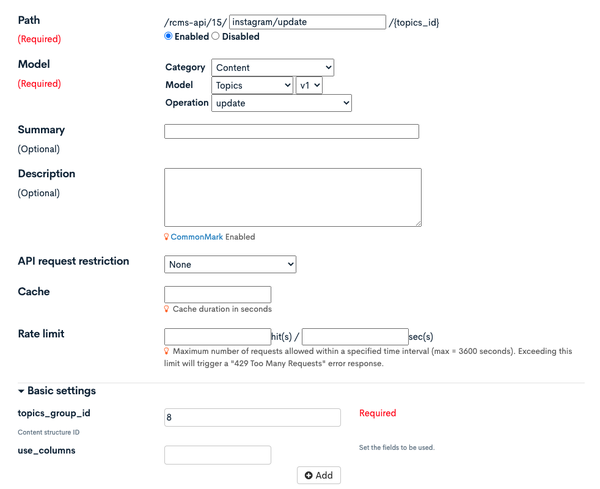 How to call the instagram basic display API from Kuroco | Enterprise ...