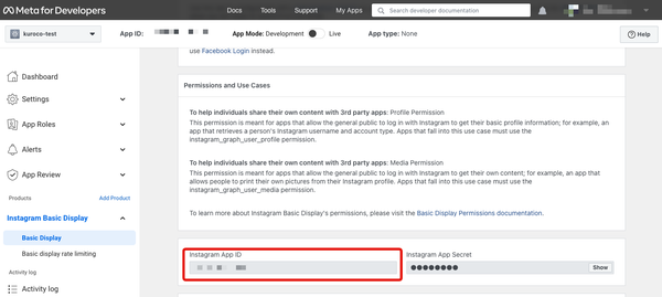 How to call the instagram basic display API from Kuroco | Enterprise ...