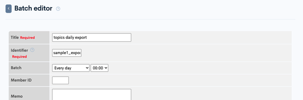 Saving Daily Data In Csv Using Batch Process Enterprise Headless Cms Kuroco